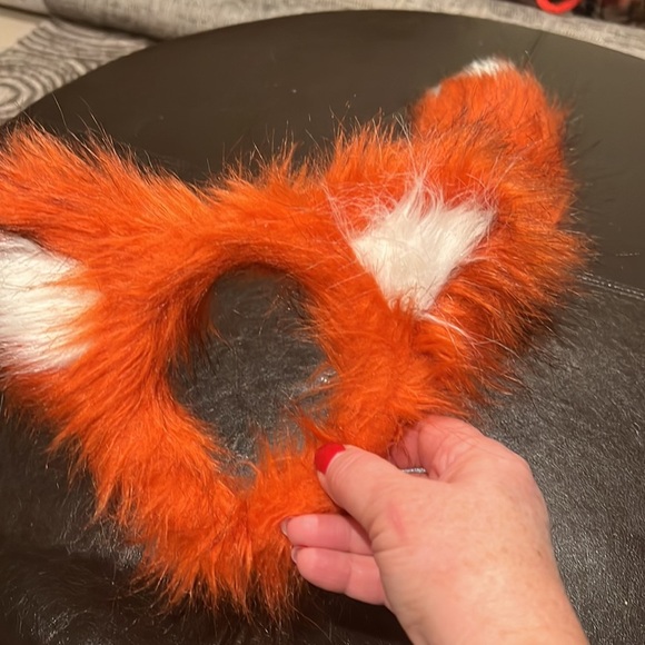 Costumes | Fox Costume For Girls Fox Ears Tail Kid Cat Wolf Ears Fluffy ...